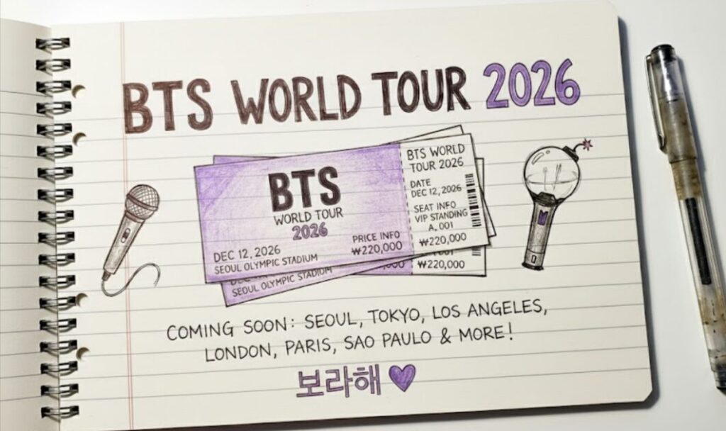【2026年】BTSワールドツアーのチケット取り方！一般販売はある？ファンクラブ先行も解説